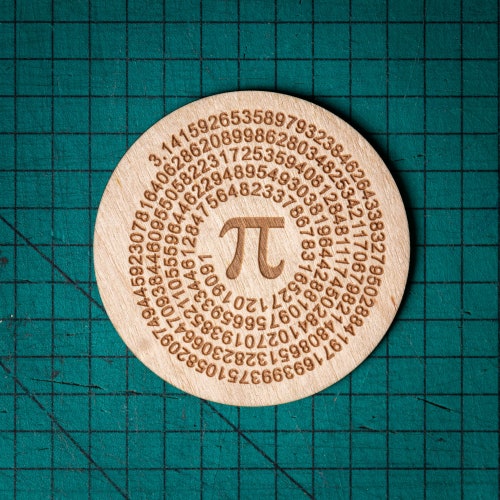 Welsh Slate Pi to 1000 Decimal Places Coaster Unique Gift - Etsy