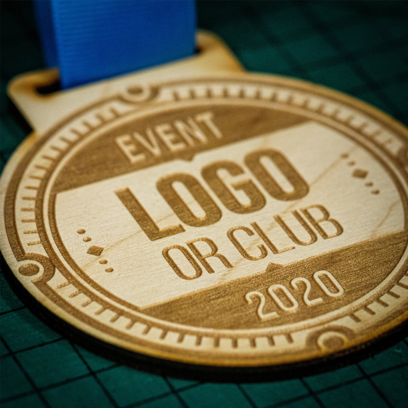 Personalised Wooden Medal Design 8. Sport Custom Medals Race Award ...