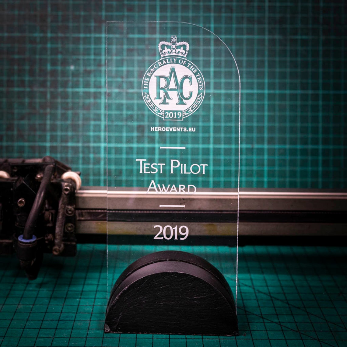 Personalised Trophy Slate Pinnacle ARCH Award Personalized - Etsy