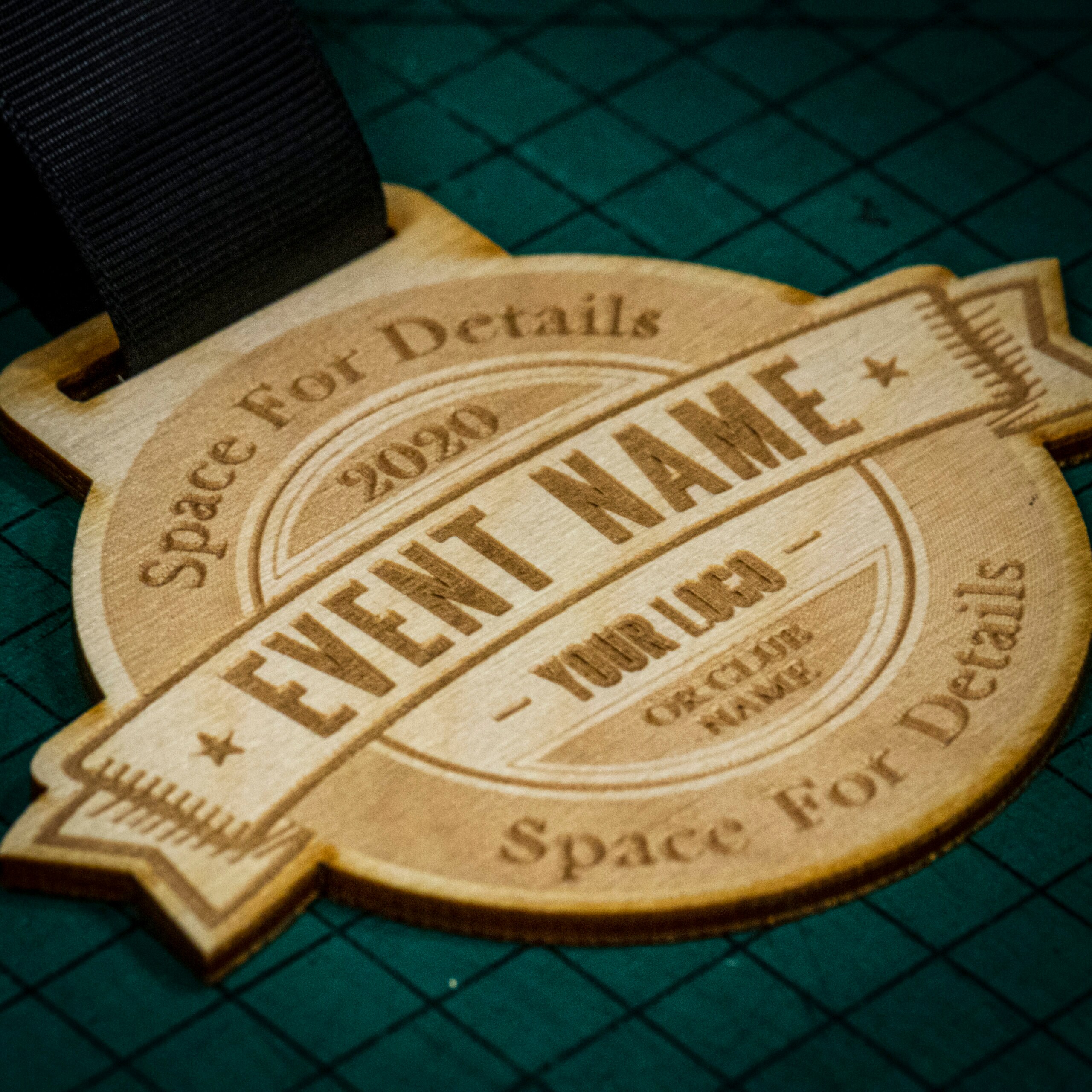 Personalised Wooden Medal Design 2 Sport Custom Medals Race - Etsy