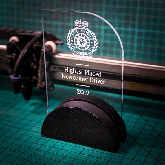 Personalised Trophy Slate Pinnacle ARCH Award Personalized - Etsy