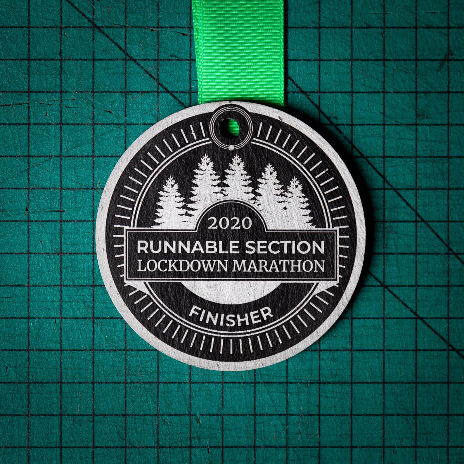 Personalised Welsh Slate Medal Custom Medals Race Award | Etsy UK