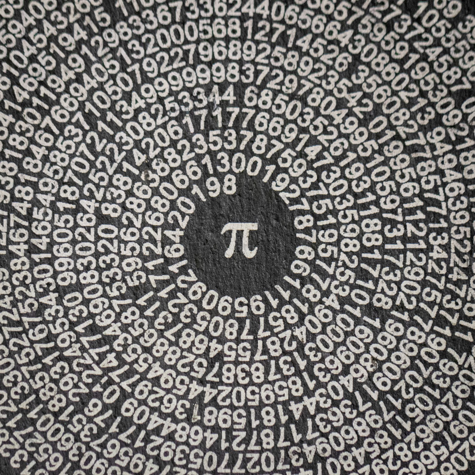 Welsh Slate Pi to 500 Decimal Places Coaster Unique Gift Maths ...