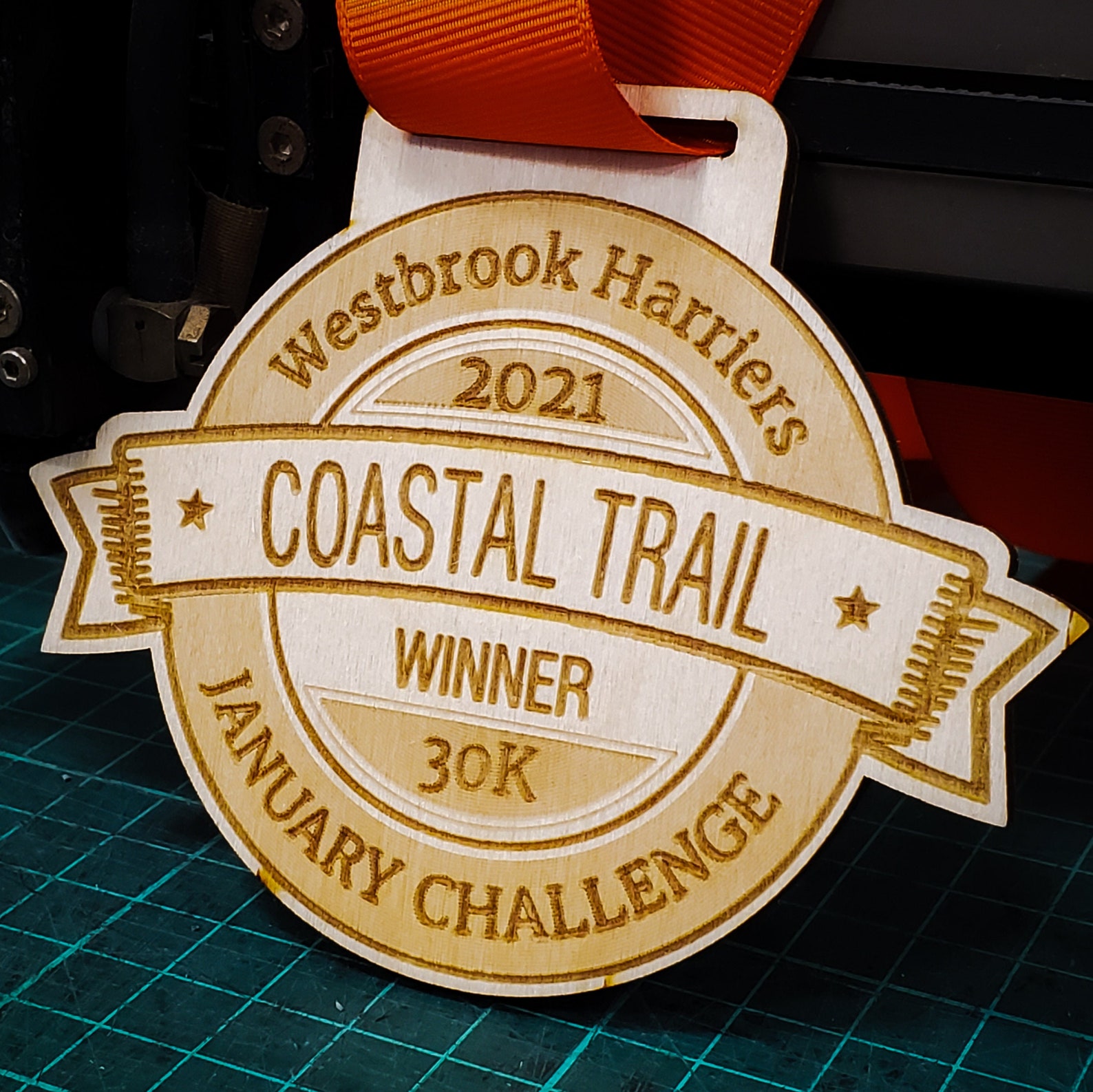 Personalised Wooden Medal Design 2 Sport Custom Medals Race - Etsy