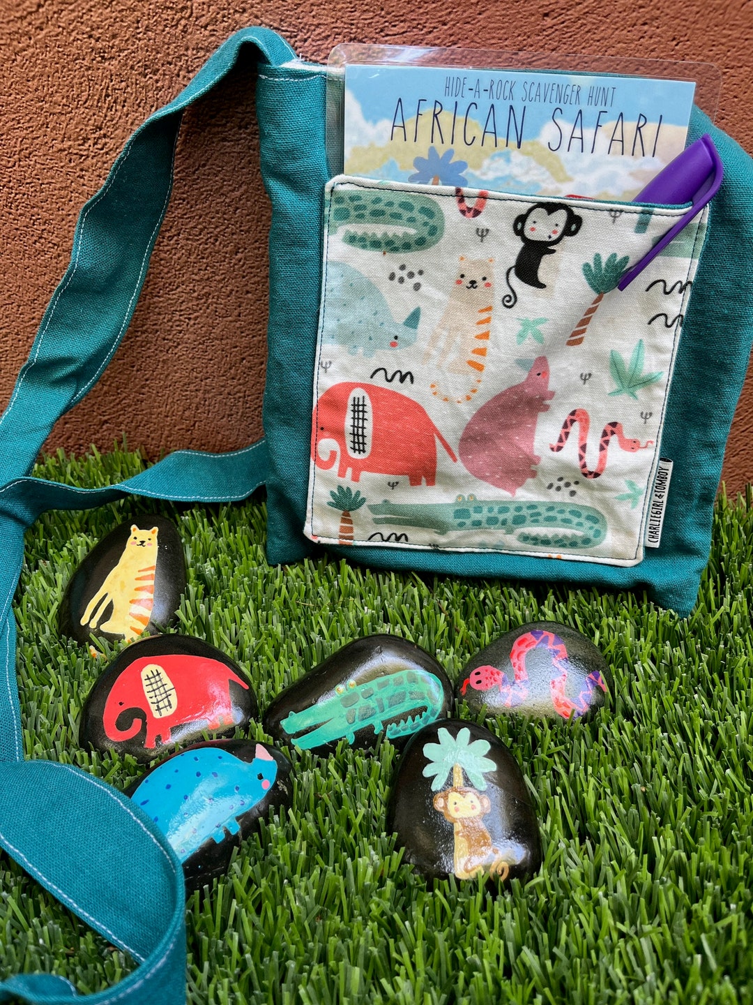 HIDE-A-ROCK- Game - Etsy