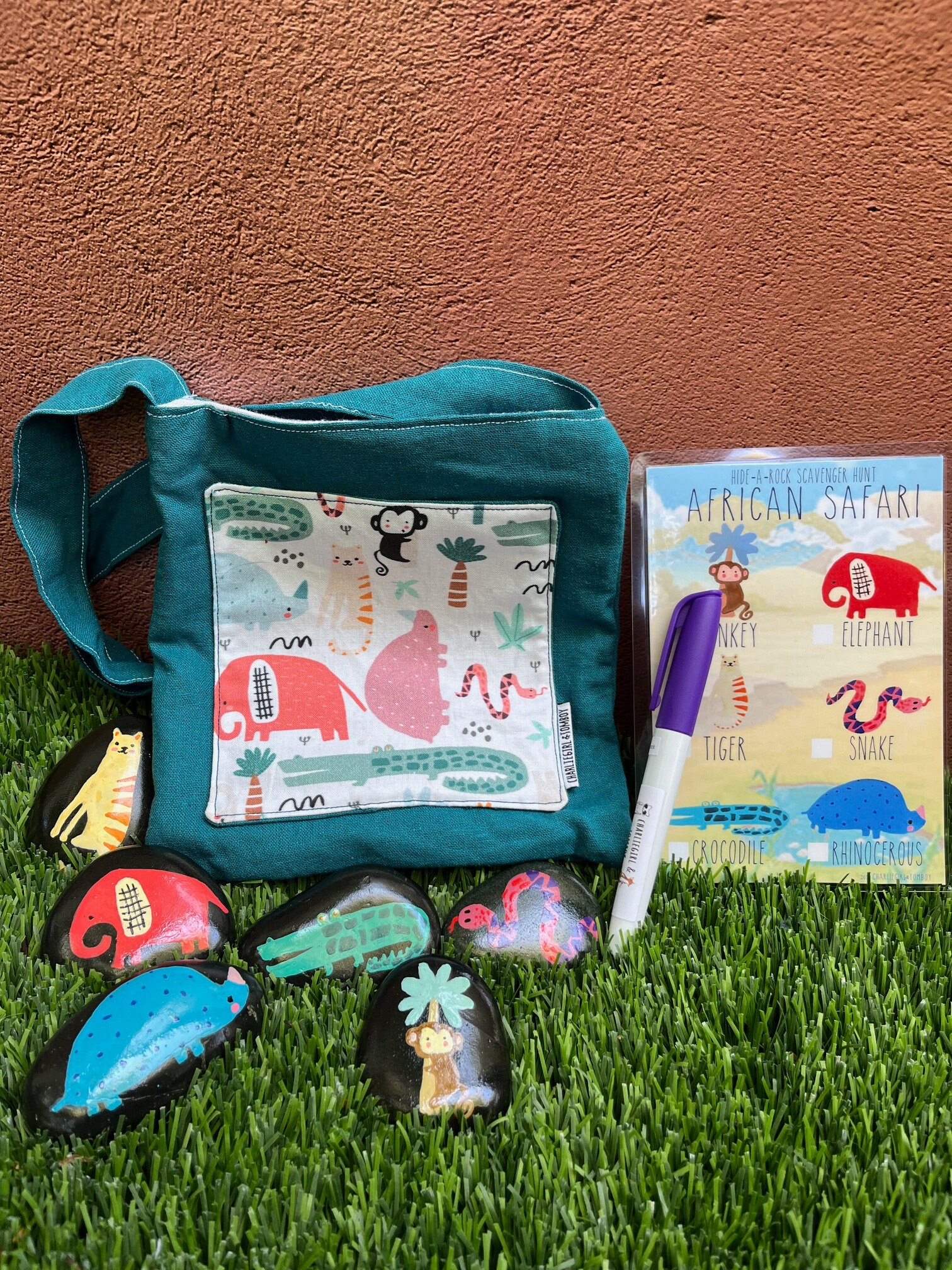 HIDE-A-ROCK- Game - Etsy