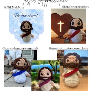 Jesus Crochet Pattern, PDF - Etsy