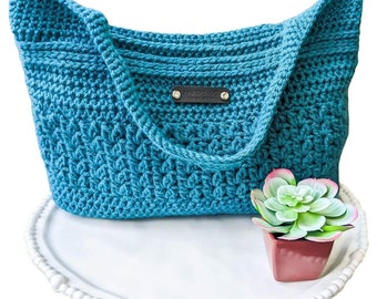 Starburst Summer Tote Crochet Pattern, Crochet Bag Pattern, Beginner ...
