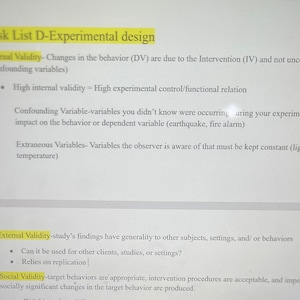 BCBA Exam Task List D: Experimental Design Cheat Sheet - Etsy