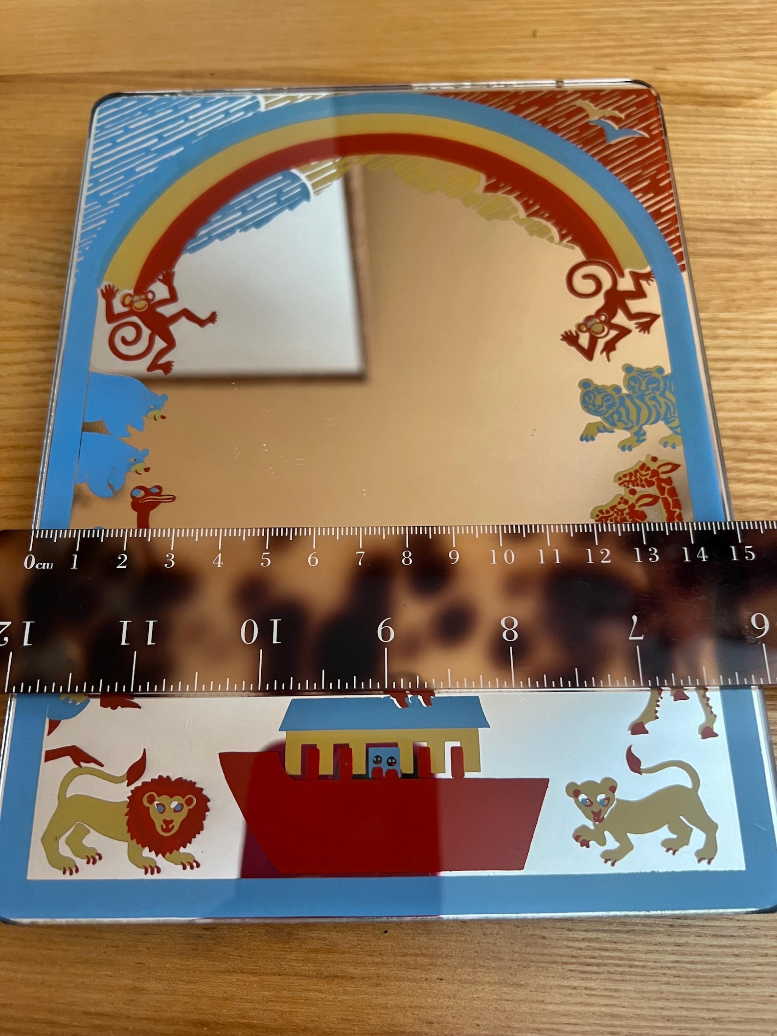 Vintage Children’s Noah’s Ark Mirror - Etsy UK