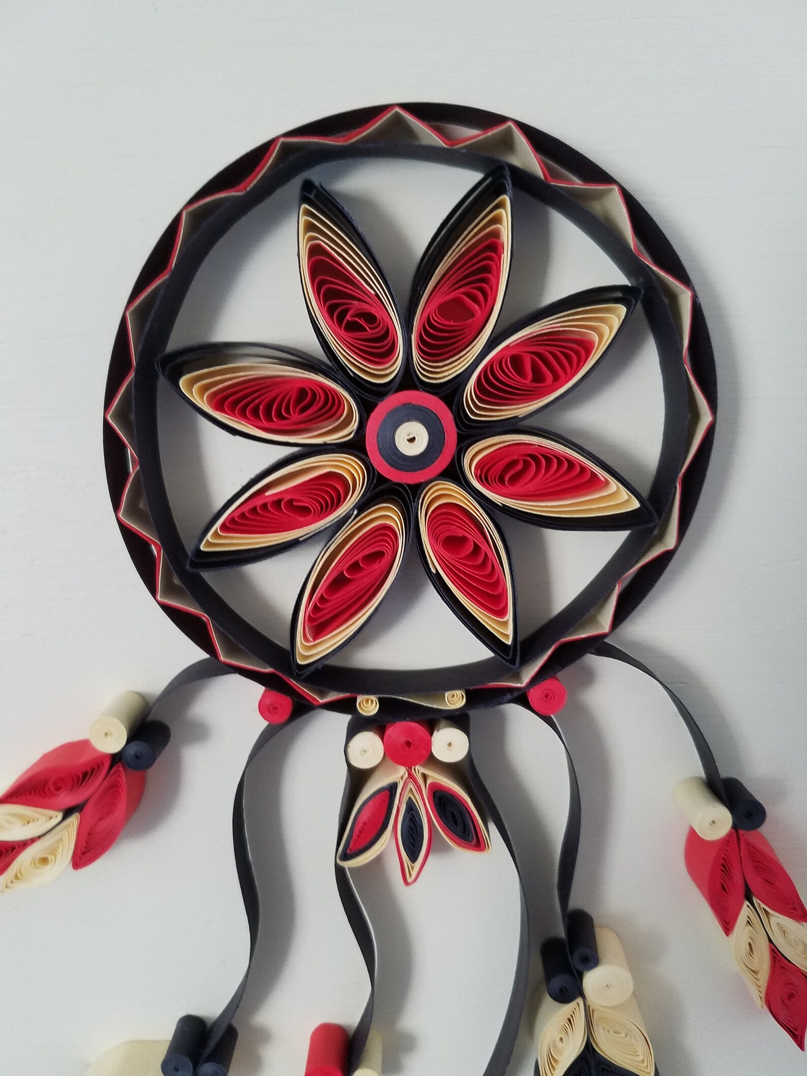 Dream catcher paper art paper decor Unique dreamcatcher | Etsy