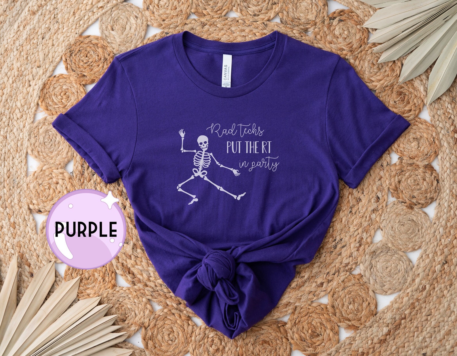 Skeleton Rad Tech Shirt Halloween Fall Seasonal Radiology Radiologic ...