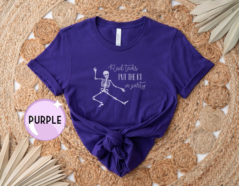 Skeleton Rad Tech Shirt | Halloween | Fall | Seasonal | Radiology ...