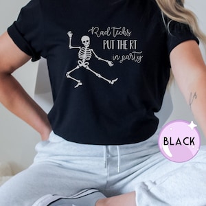Skeleton Rad Tech Shirt | Halloween | Fall | Seasonal | Radiology ...