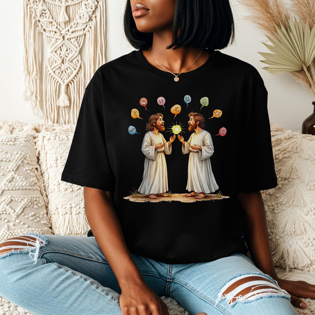 Jesus Blessing Standing Christian Enlightenment Shirt, Spiritual ...