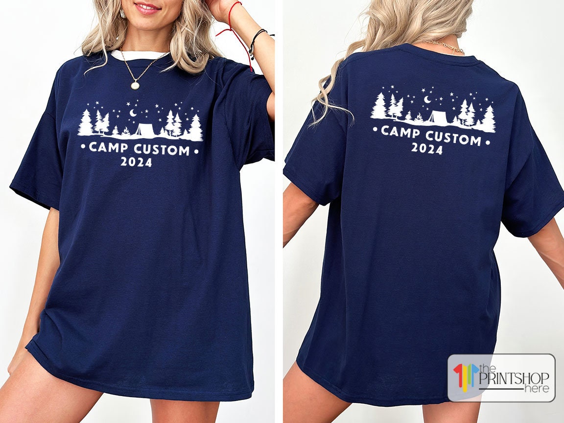 Customized Camp Shirts, Personalized Gifts, Matching Camping Shirts ...