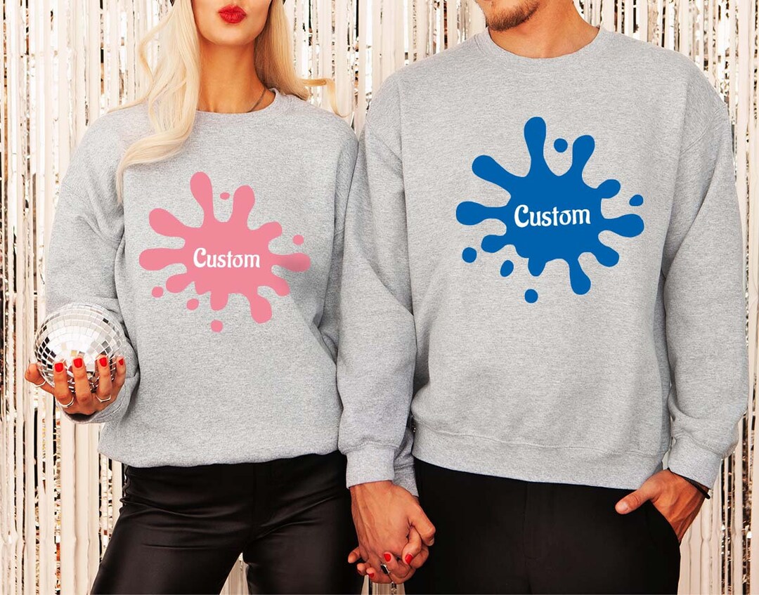 Custom Paint Splatter T-shirts Personalized Gifts - Etsy