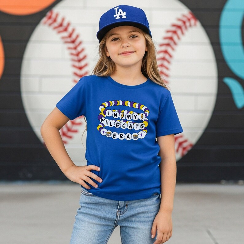 In My Wildcats Era Shirt, School Spirit Wildcat Graphic Tee, Energetic ...