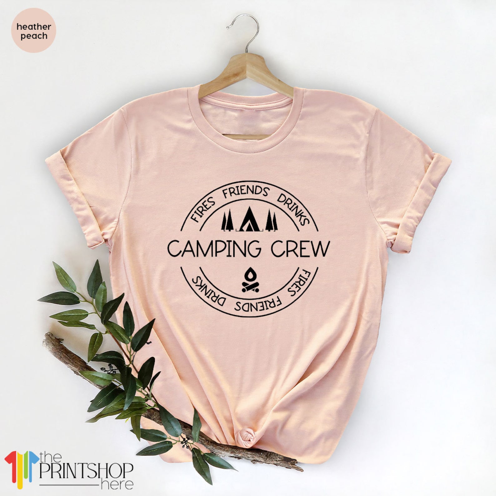 Camping Crew Tshirt Camp Crew Shirts Family Camping Shirt - Etsy