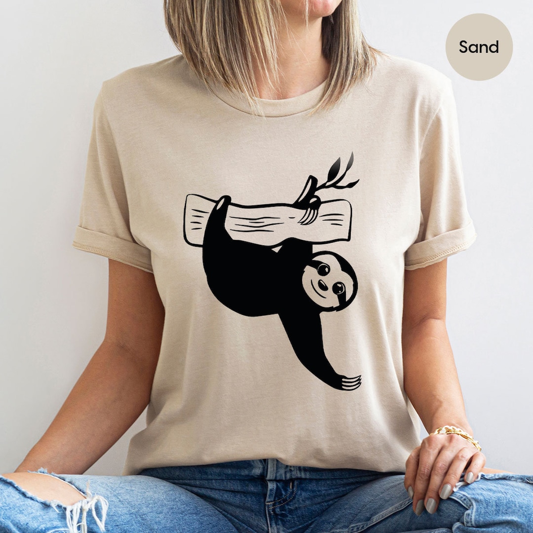 Cute Sloth Graphic Tees, Funny Animal Toddler T Shirts, Sloth Baby Boy ...