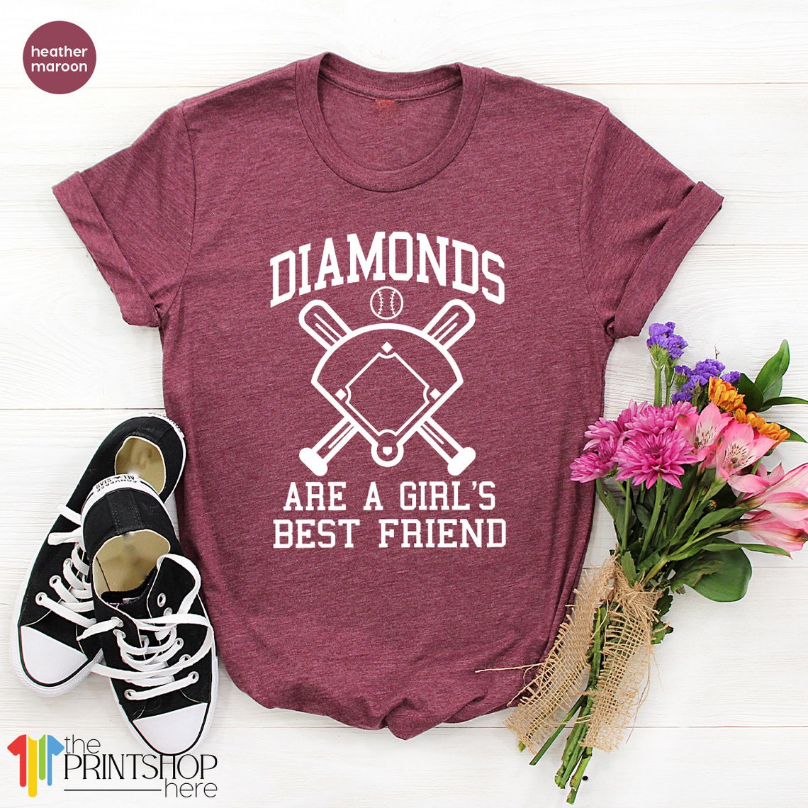 Baseball Shirt Women Softball Shirts Womans Cute Shirt | Etsy