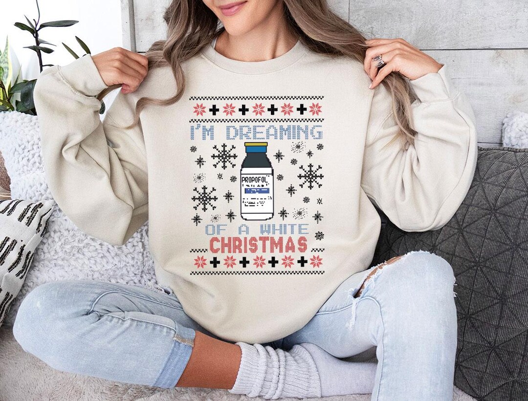 Pharmacist Nurse Ugly Christmas Sweatshirt, Nurse Christmas Sweater ...