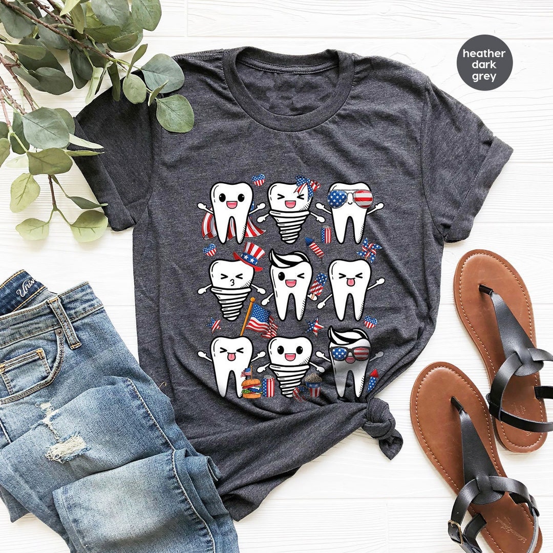 Dentist T-shirt, Dental Student Gifts, Funny Tooth Clothing, Dental ...