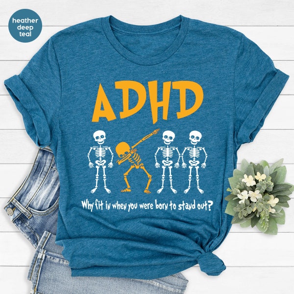 Adhd Shirt - Etsy