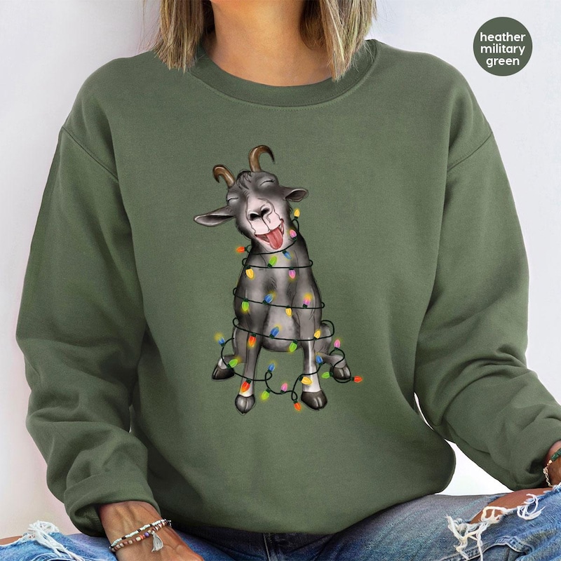 Goat Sweater - Etsy