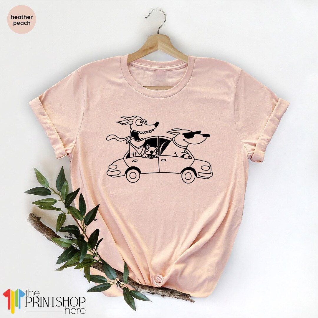 Funny Walking Dogs Shirt, Car Party Tshirt, Dog Lover T Shirt, Cool ...