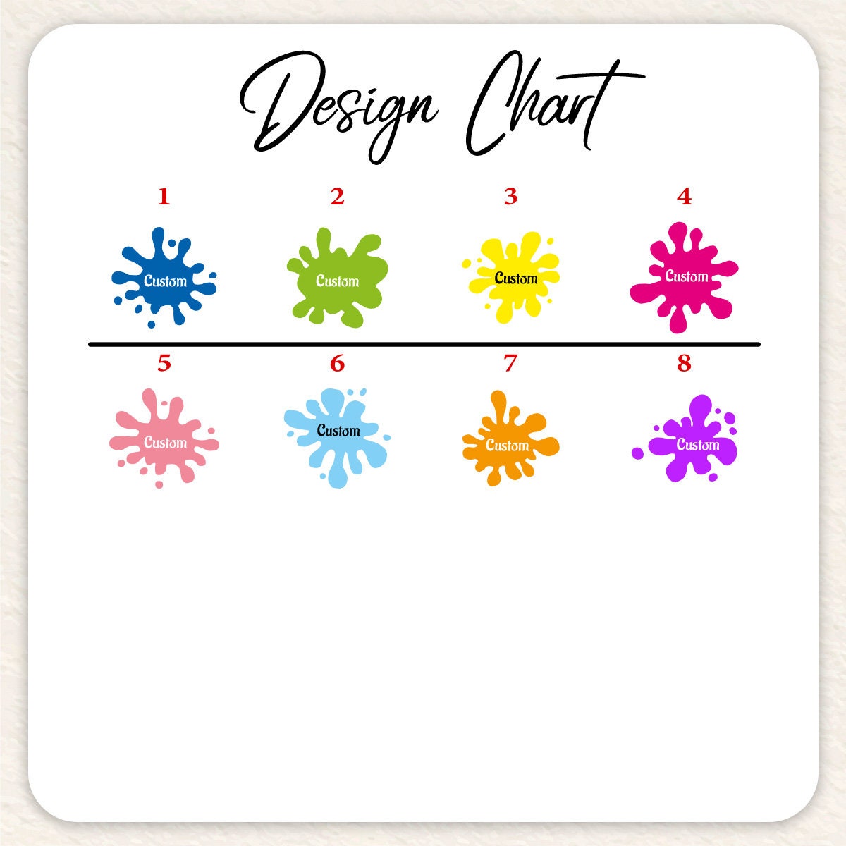 Custom Paint Splatter T-shirts Personalized Gifts - Etsy