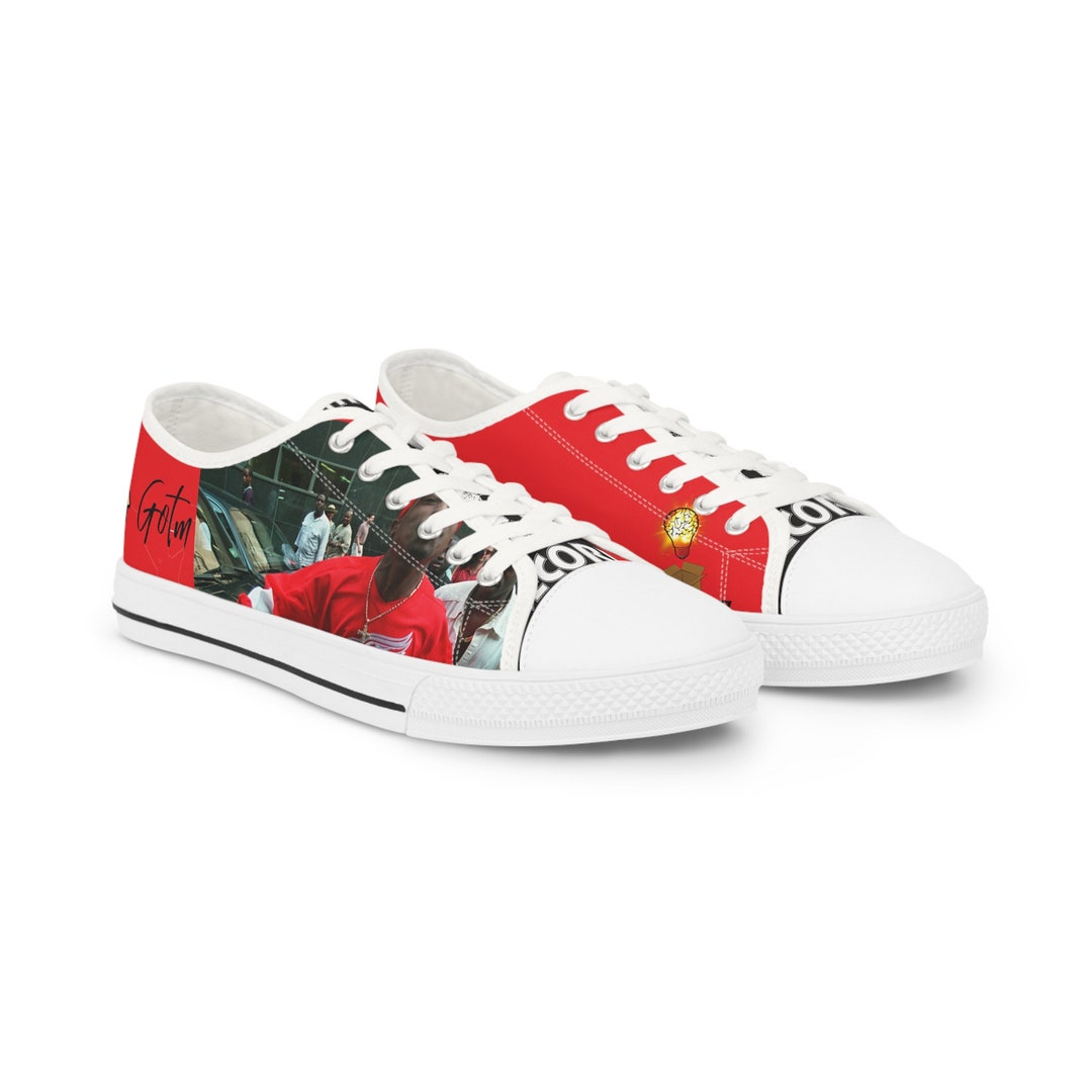GOTM (bomb First 2pac Homage ) Low Sneaker - Etsy