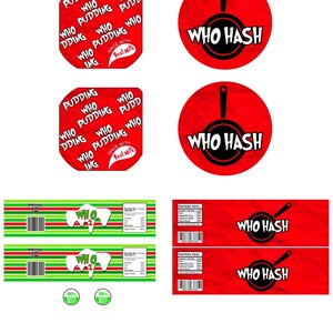 Who Hash Label - Etsy