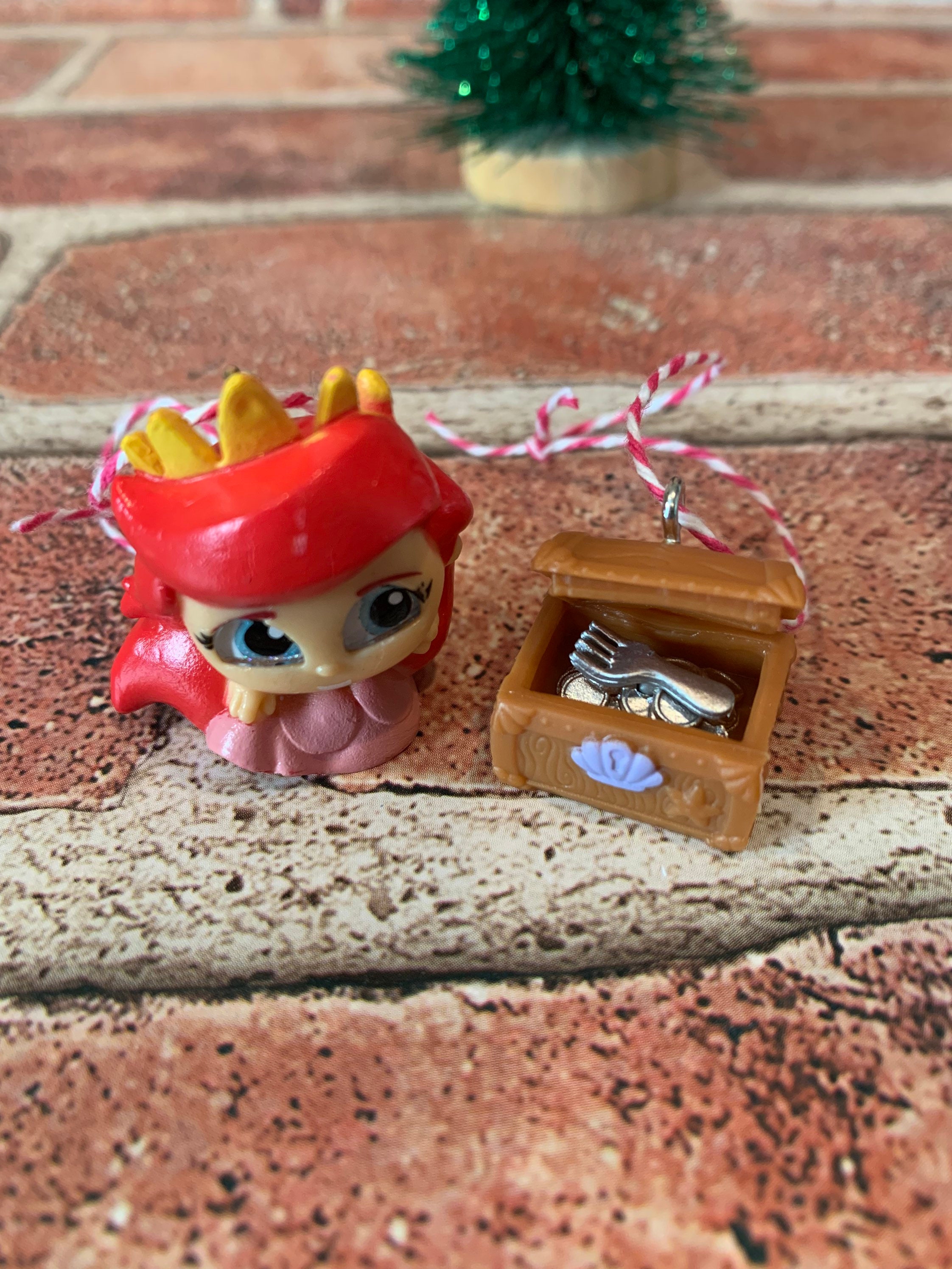 New Doorables Ariel Little Mermaid Disney Holiday Christmas Ornament - Etsy