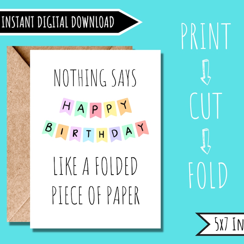 Funny Birthdays Cards for Men - Etsy