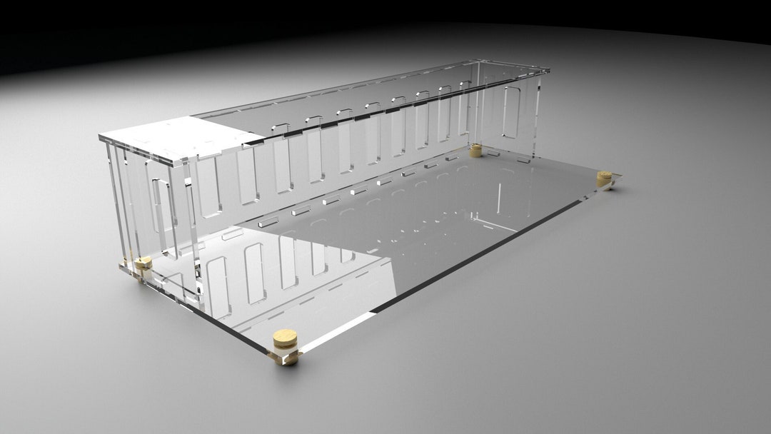 2-tier Clear Acrylic Display Stand: Exhibition Riser, Home Decor - Etsy