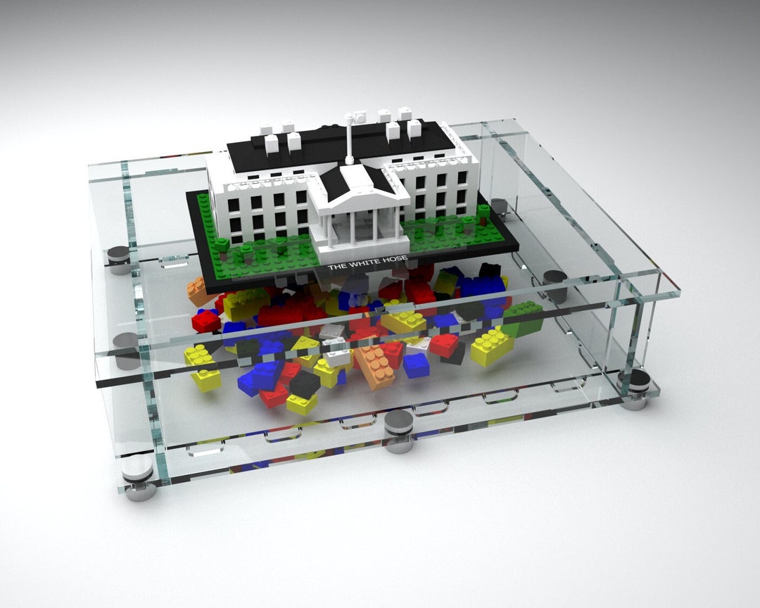 BIZLA Premium Interlocking Acrylic Display Case for Lego Sets - Etsy