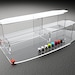3-tier Premium Showcase Display Stand Riser for High-end Retail. Home ...