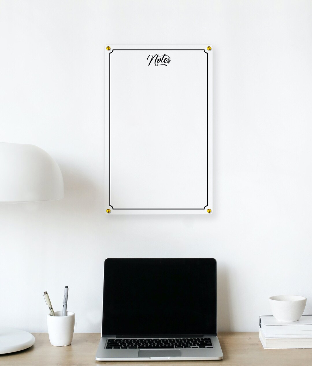 Personalized Message Board for Wall Clear Acrylic Dry Erase Board for ...