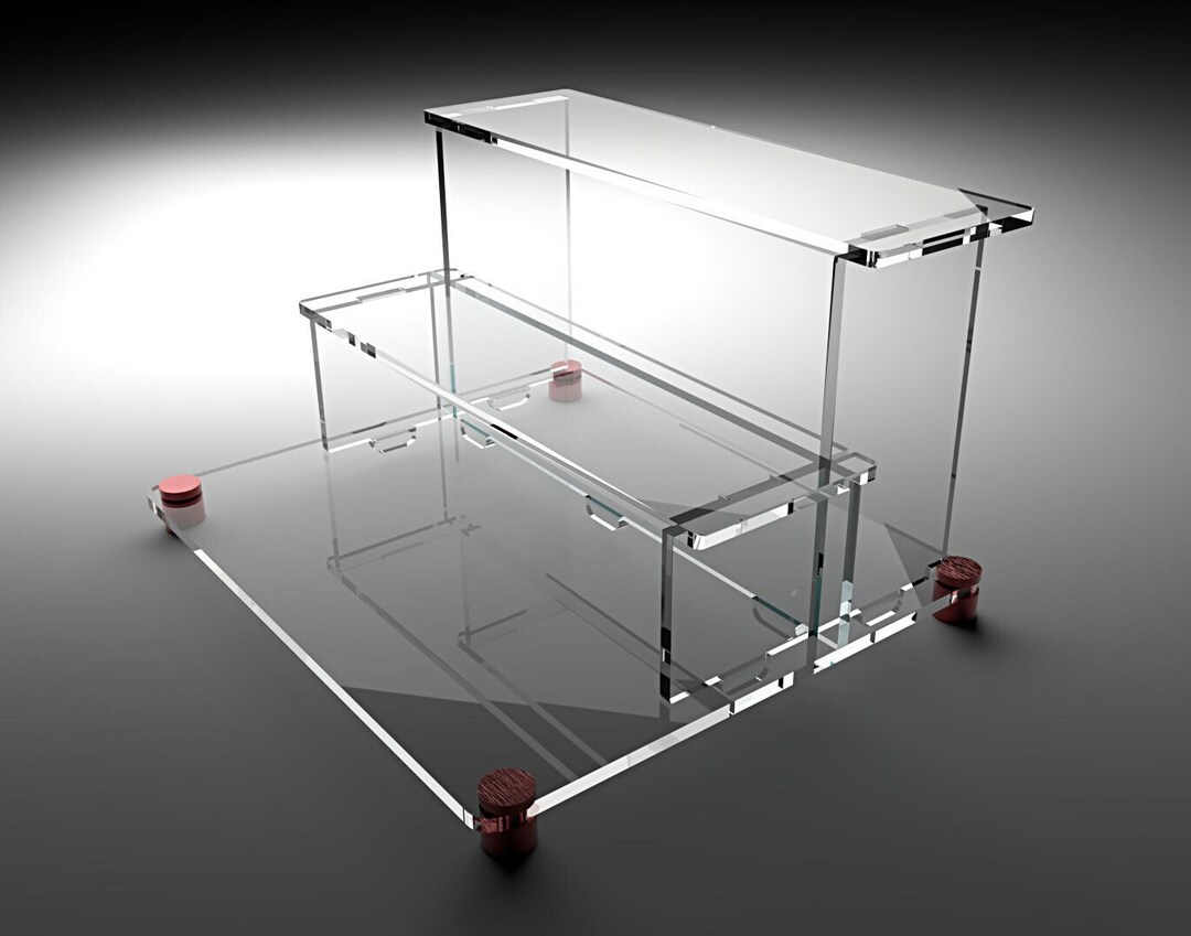 3-tier Premium Showcase Display Stand Riser for High-end Retail. Home ...