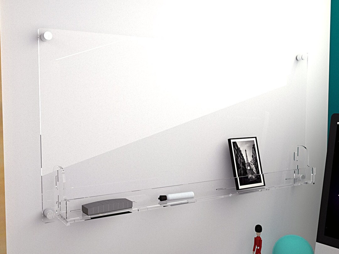 Large Acrylic Dry Erase Board 36x18 With Interlocking Tray - Etsy