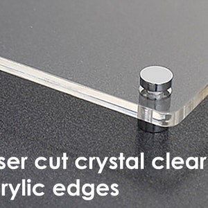 Personalized Checklist 1/4 Thick Acrylic Panel for Wall, Clear Acrylic ...