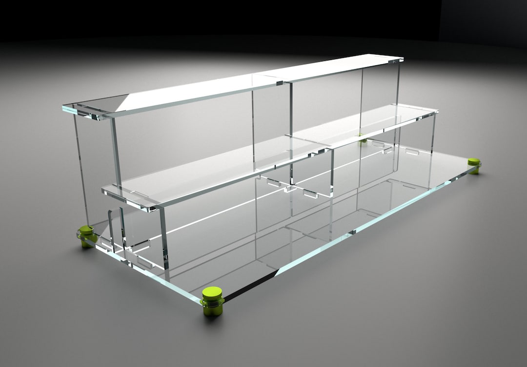 BIZLA Large 3-tier Premium Interlocking Acrylic Display Stand - Etsy ...