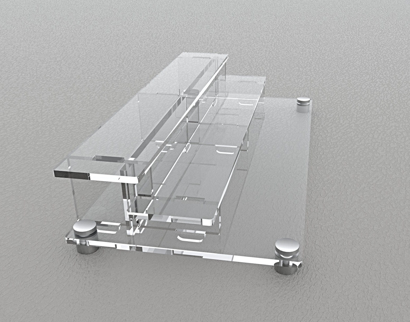 Clear Acrylic Tiered Display Stand: Retail & Collectibles Riser - Etsy