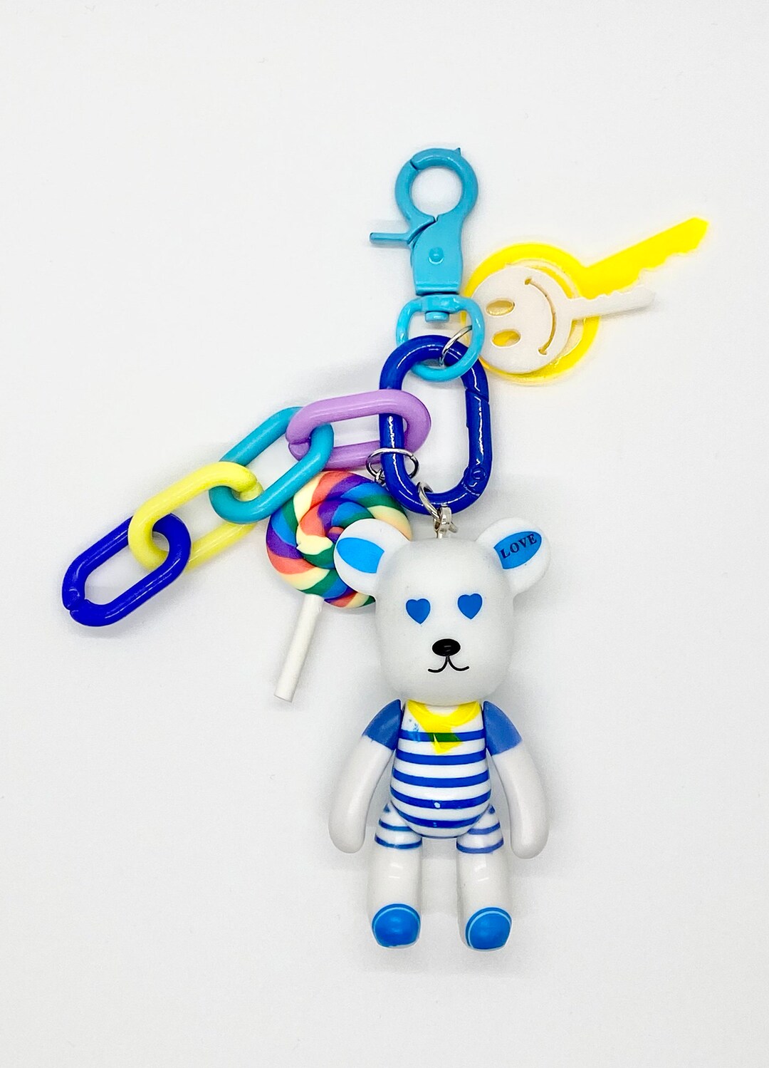 Sailor 3 Popobe Bear Custom Keychain Bag Charm - Etsy