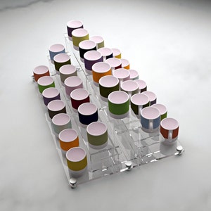 Wide Double Sided 3-tier Durable Acrylic Display Stand for ...