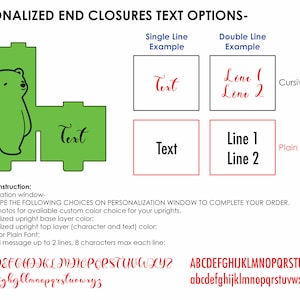 3-tier Acrylic Display Stand Riser With Custom Personalized End ...