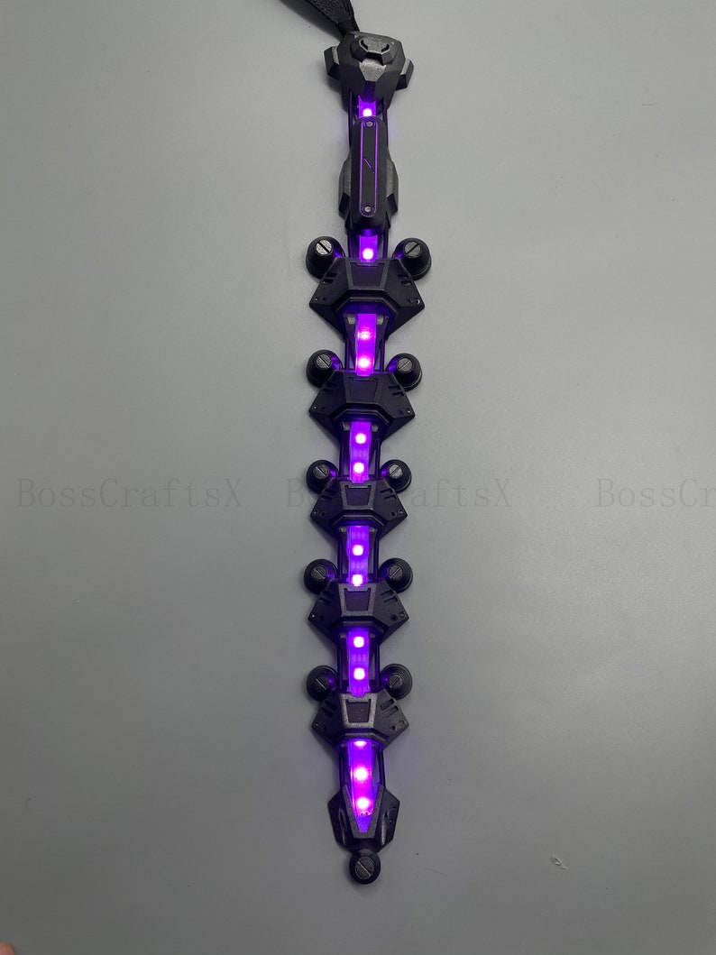 Cyberpunk Style-david Sandevistan Cosplay Collector's Piece Back Spine ...
