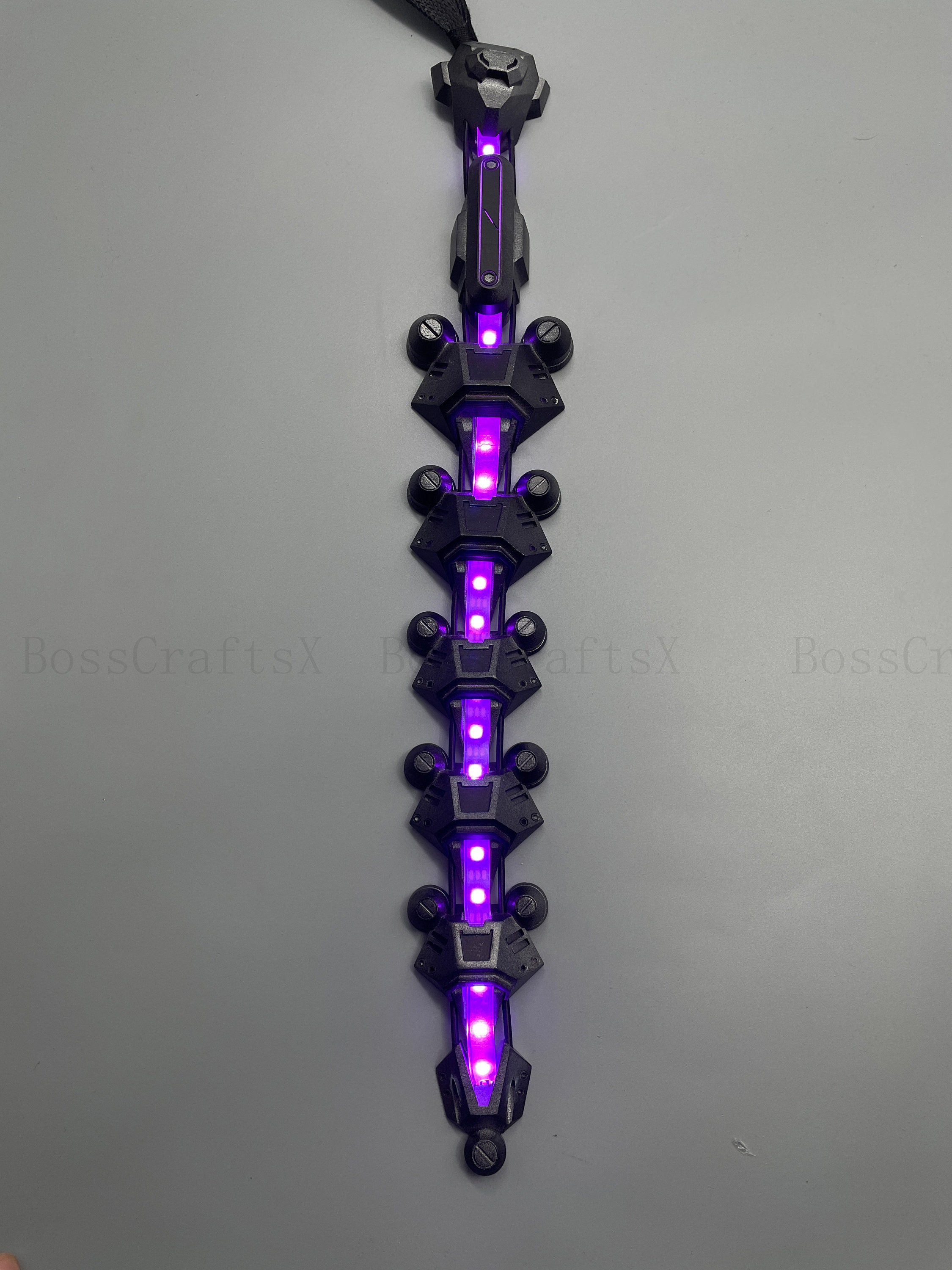 Cyberpunk Style-david Sandevistan Cosplay Collector's Piece Back Spine ...