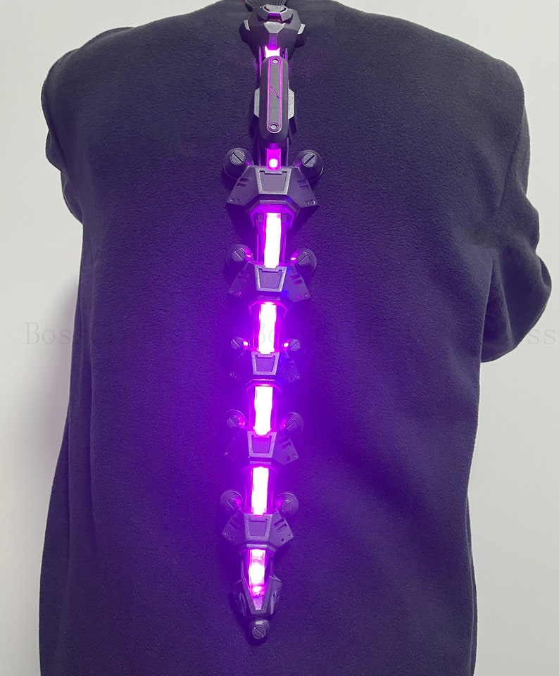 Cyberpunk Style-david Sandevistan Cosplay Collector's Piece Back Spine ...